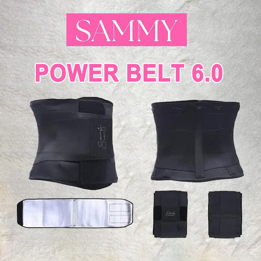 2IN 1 Sammy j 6.0slim Belt Original Power Belt Waist Trainer Women Man ...