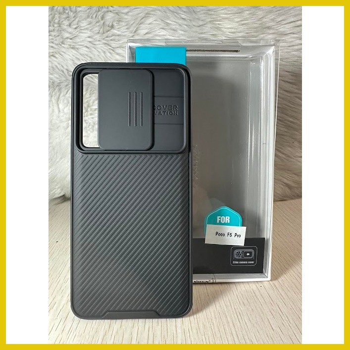 ♣ POCO F5 / F5 PRO Case NILLKIN Camshield Pro Camera Slide Protect Case ...