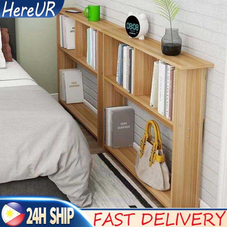 Household Bedroom Desk Narrow Wooden Bedside Writing Long Cross Bed ...