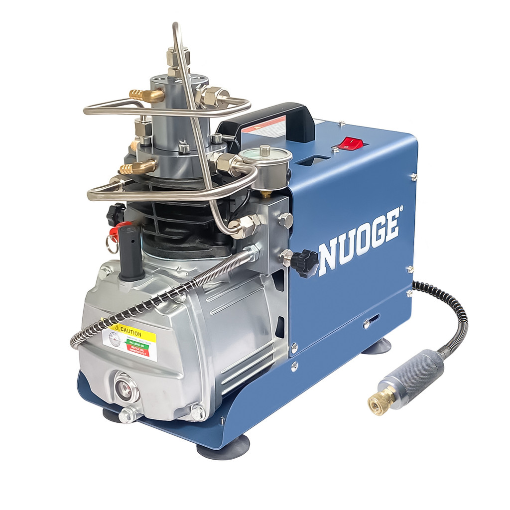 NUOGE 4500Psi 300Bar PCP Air Compressor AUTO-STOP Electric High ...