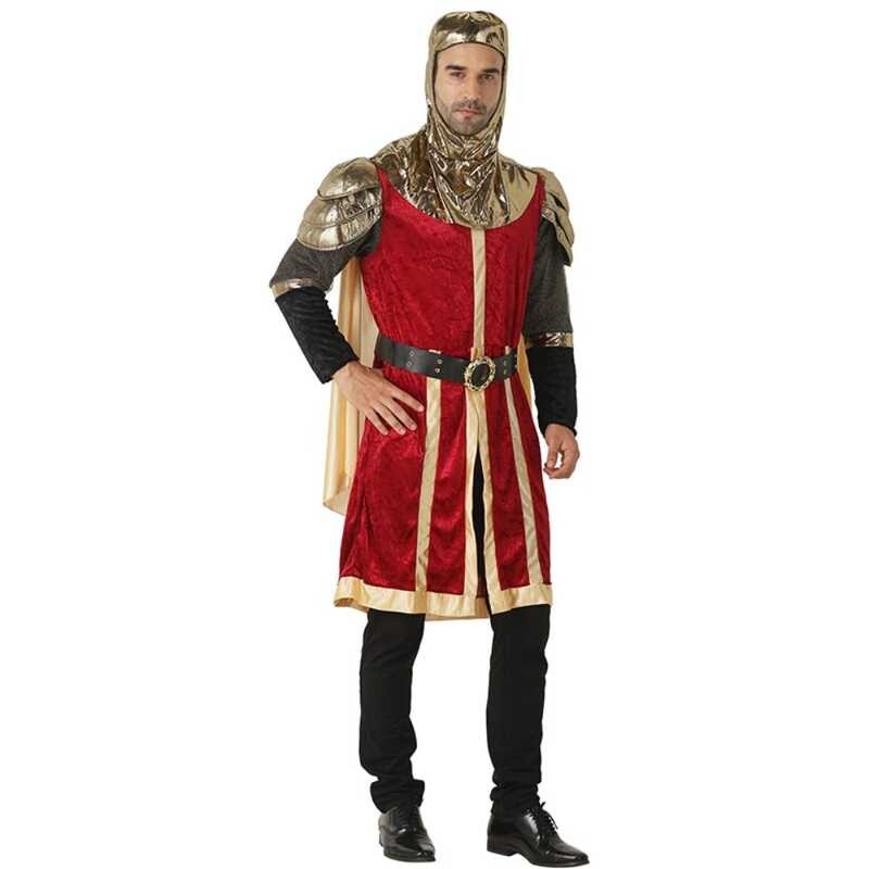Eraspooky Renaissance Men Medieval King Costumes Adults Knight Cosplay ...