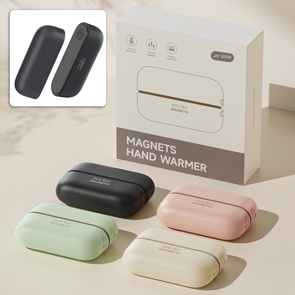 Magnetic Dual Electric Hand Warmer Portable Pocket Handwarmer | Shopee ...