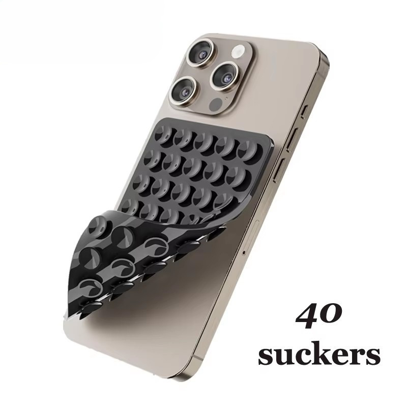New double-sided silicone suction cup smartphone accessories 40 pcs ...