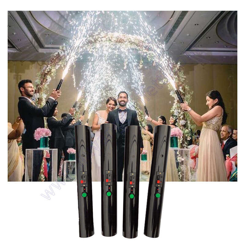 Hand Held Cold Pyro Fountain Shoot System Hine For Wedding Party Stage ...