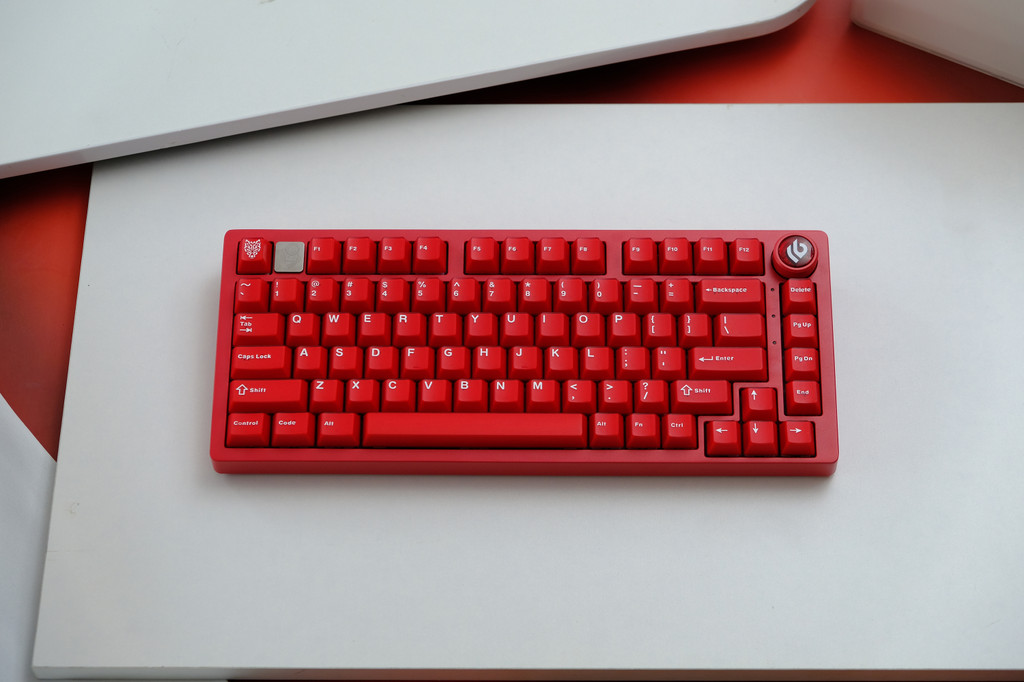 Translucent Red Keycaps ABS Double Shot for MX Switches Mechanical ...