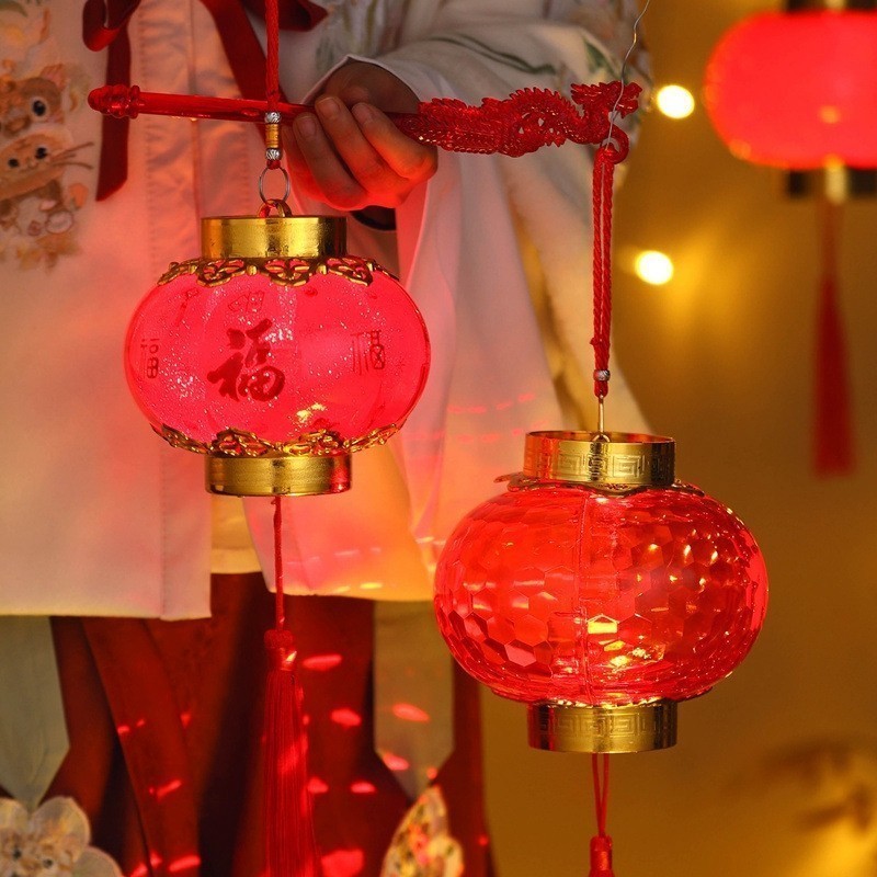 2025 New Year Lantern Spring Festival Eve Pendants Tradition Fu ...