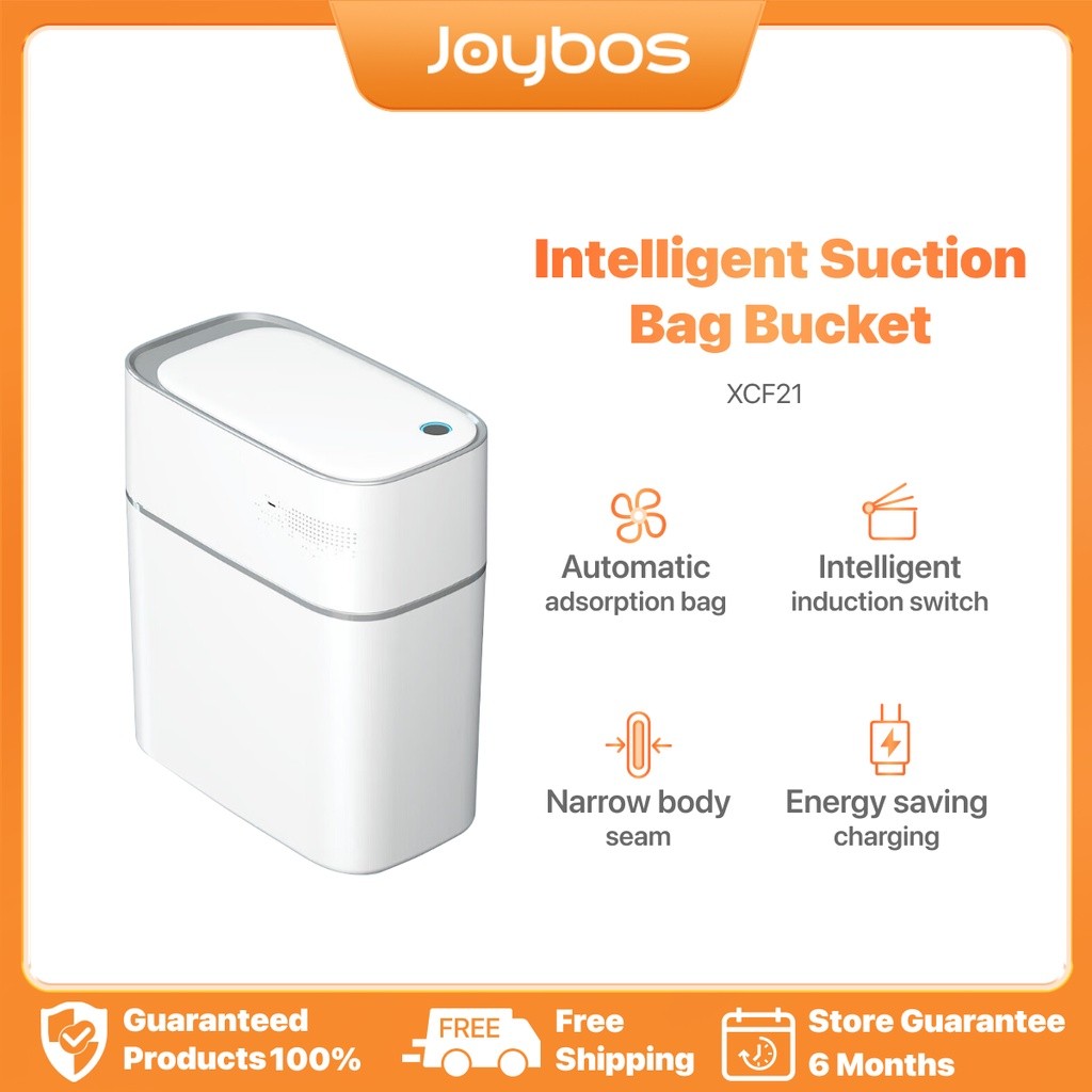 Joybos XCF21 Automatic Trash Can With Cover Charging Smart Pressure ...