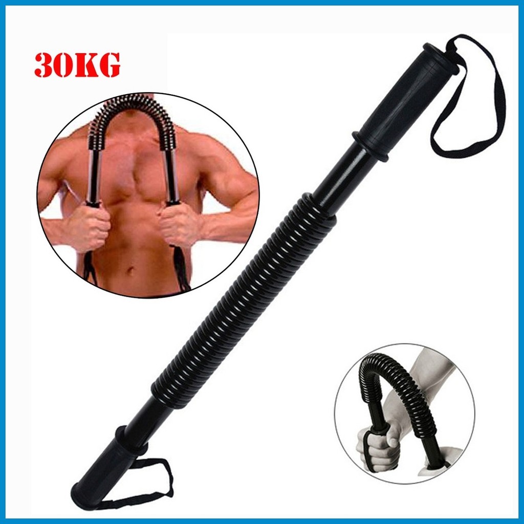 30KG Spring Power Twister, Arm Chest Expansion Exercise Spring Bending ...