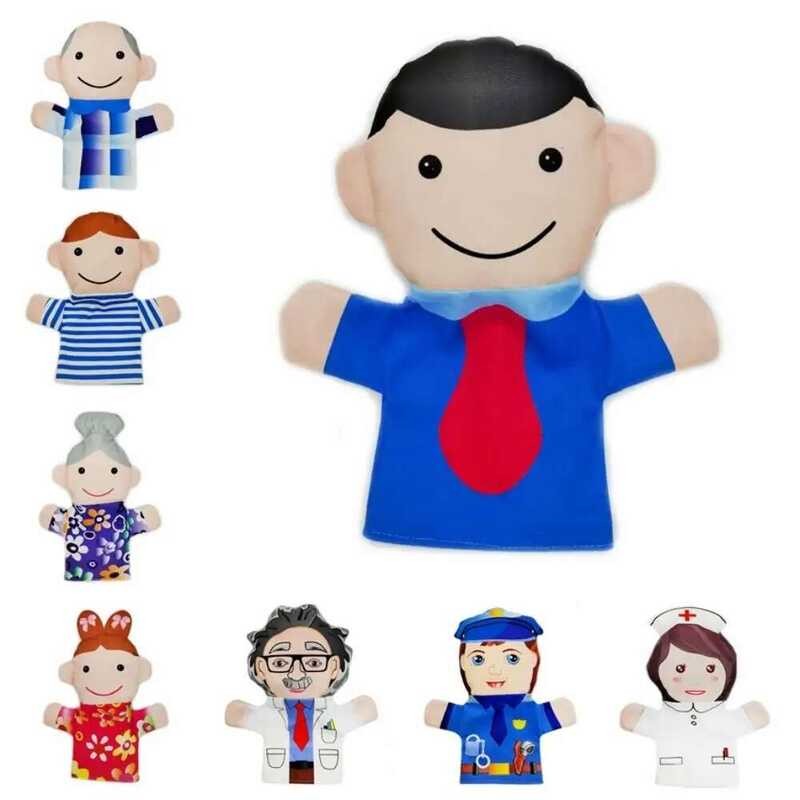 Sa Para Mga Miyembro Ng Pamilya 12 Types Plush Family Members Toy Hand ...