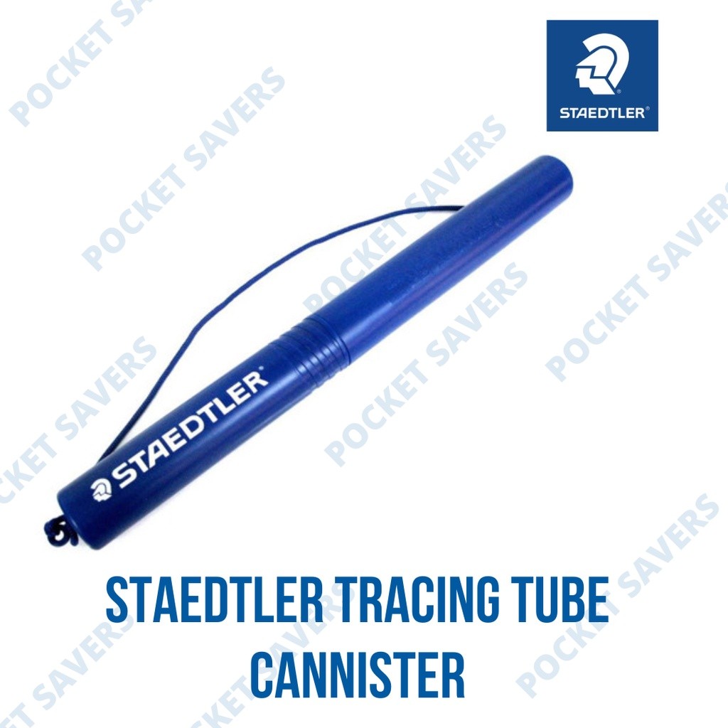 ⚫ STAEDTLER Tracing Tube Cannister (Drawing Paper Storage, Engineering ...