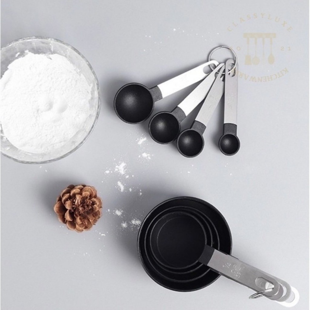 Measuring Spoons Teaspoon Sugar Scoop Cake Baking Flour Measuring Cups ...