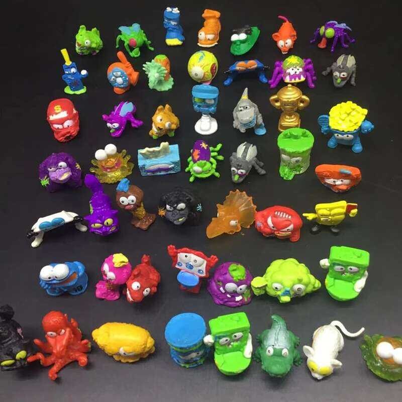 Original 10Pcs Trash Figure Pack Grossery Rotten Bin Gang Monster ...