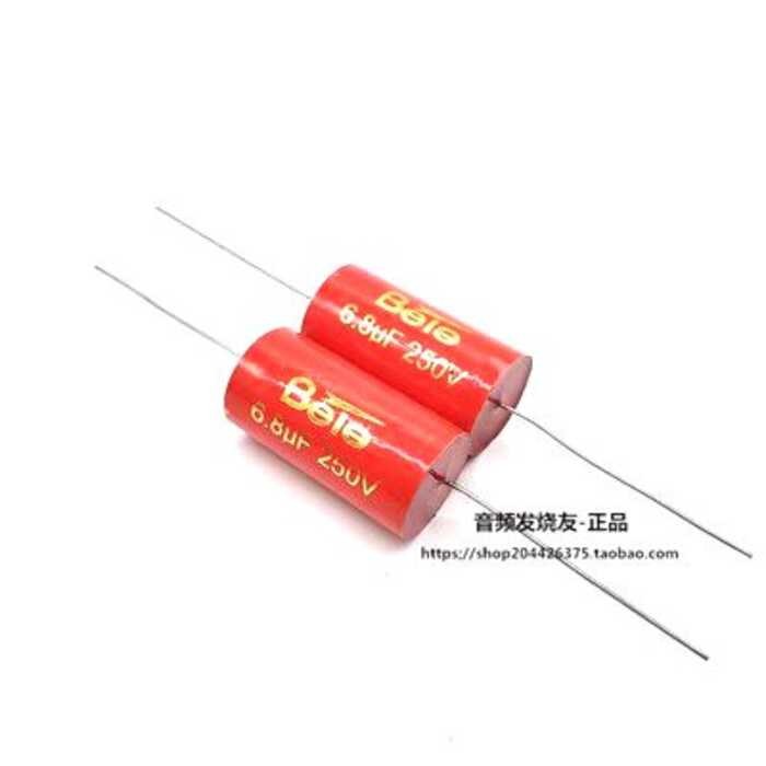 K 6.8Uf 250V Bele Metalized Capacitor Thermal Divider Capacitor Axial ...