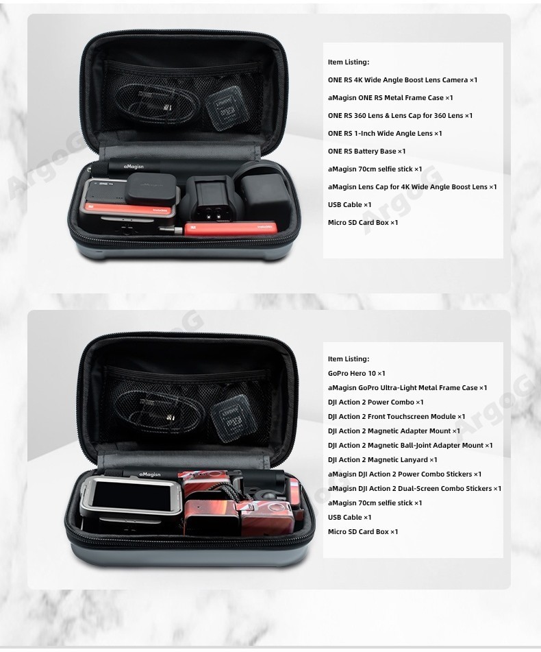 aMagisn Mini Storage Case for Insta360 Ace Pro 2 / Ace Small Size ...