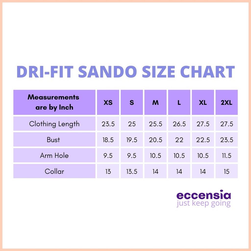 Dri-fit Sando for Men and Women | Shopee Philippines