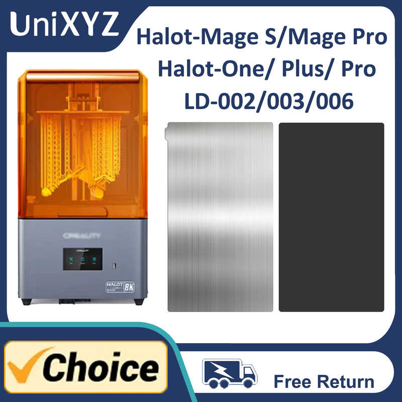 Magnetic Build Plate for Creality Halot Mage Pro S Play Ray R Sky LD ...