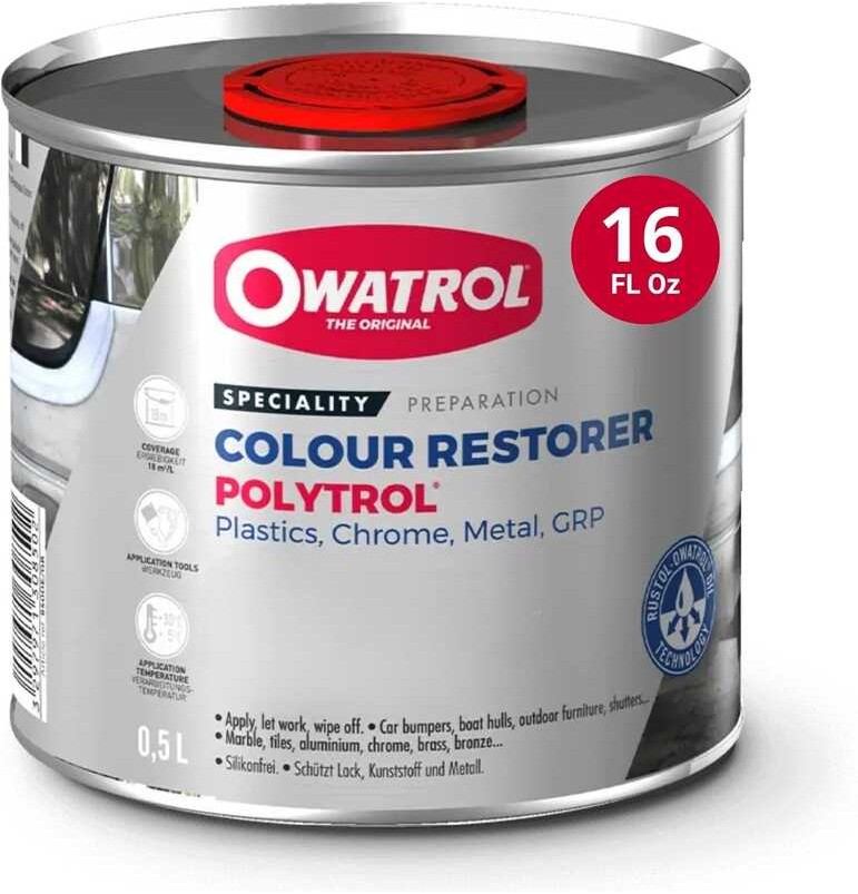 OWATROL Color Restorer, Car Bumpers, Chrome, Restorer Cars penetrating ...