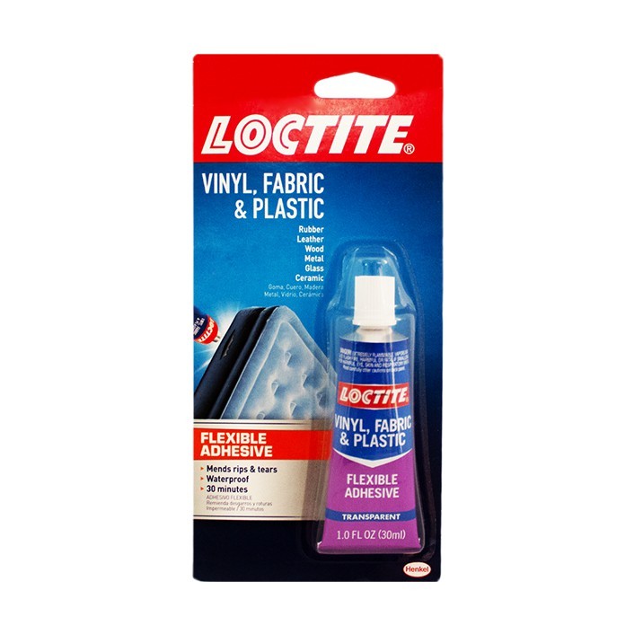 Loctite Vinyl, Fabric and Plastic Flexible Adhesive Made in Canada 1 fl ...