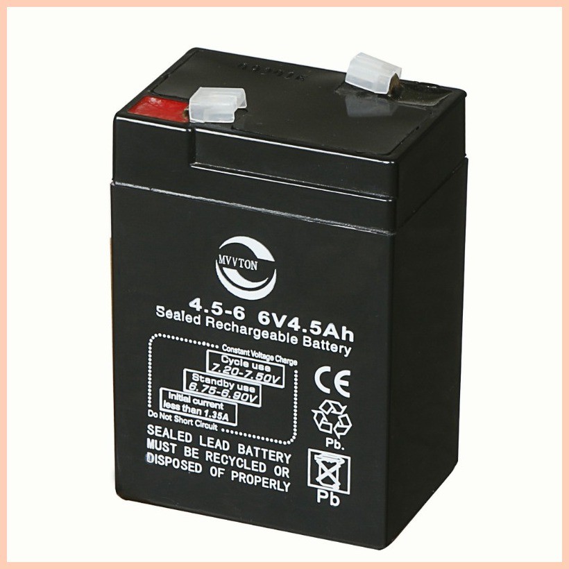 Dry Type Battery 6V 4.5AH/20HR VRLA Battery, Backup Power Battery, UPS ...