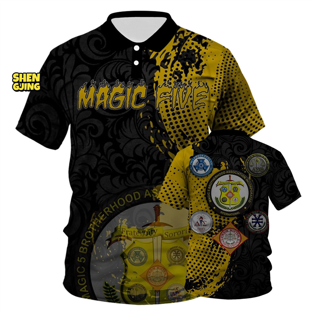 polo POLO shirt- hot Magic Five Full Sublimation POLO shirt by Team ...