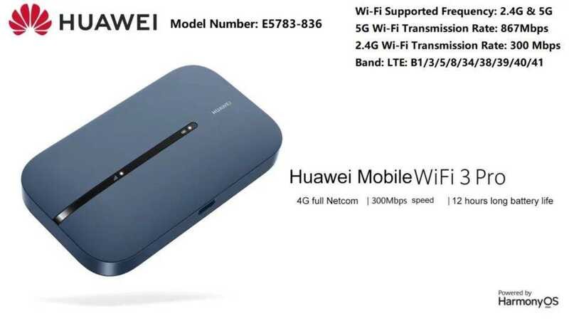 Huawei Wifi 3 Pro Mobile Portable Wireless Network 4G LTE Cat7 Router ...