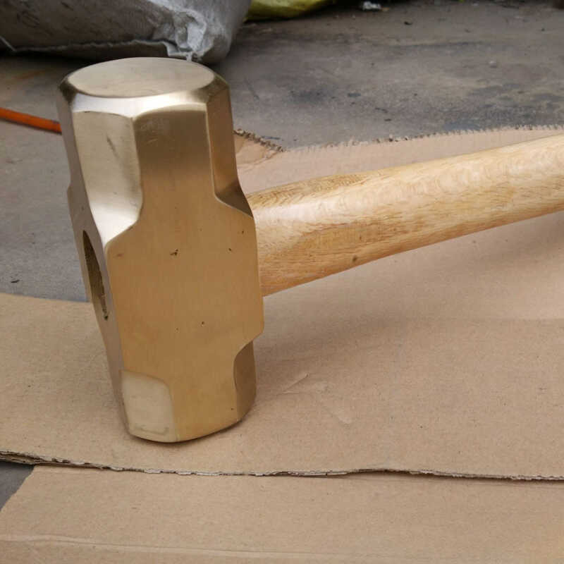 Octagon Brass Explosion-Proof Wooden Handle mer Harare Tool Household ...