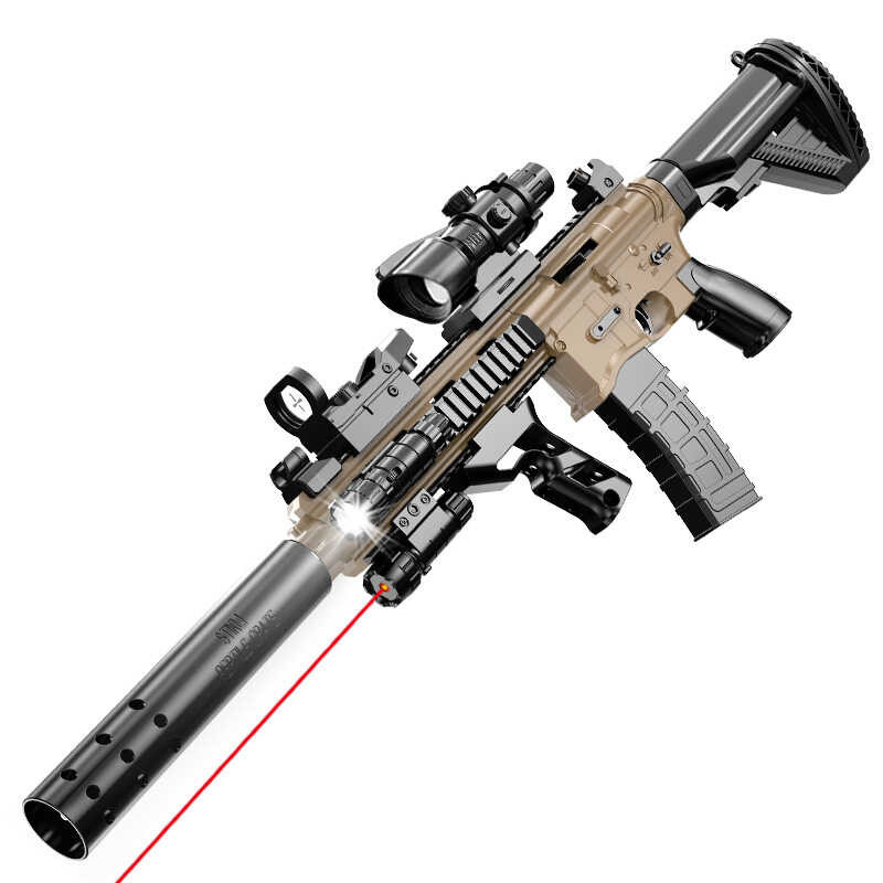 body Hand to M416 shell throwing soft bullet gun, electric continuous ...