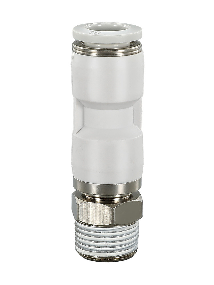 Pneumatic high-speed rotary joint 360 degree KSH quick insertion pipe right angle elbow | Shopee ...