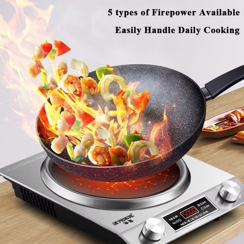 (Latest) 3500W Induction Cooker Smart Home Cooking Multifunctional ...