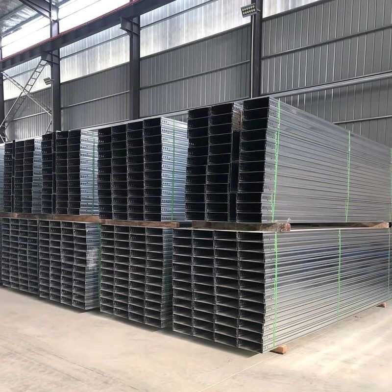 304 channel steel, metal cable tray, weak current iron, galvanized wire ...