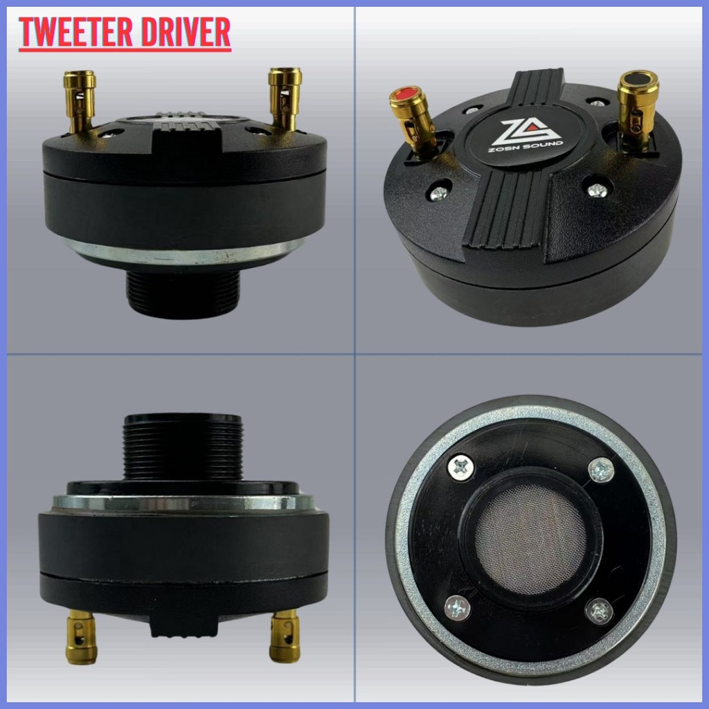 [ZS Audio]150W Compression Driver Unit 25.4mm Voice Coil Tweeter Heavy ...