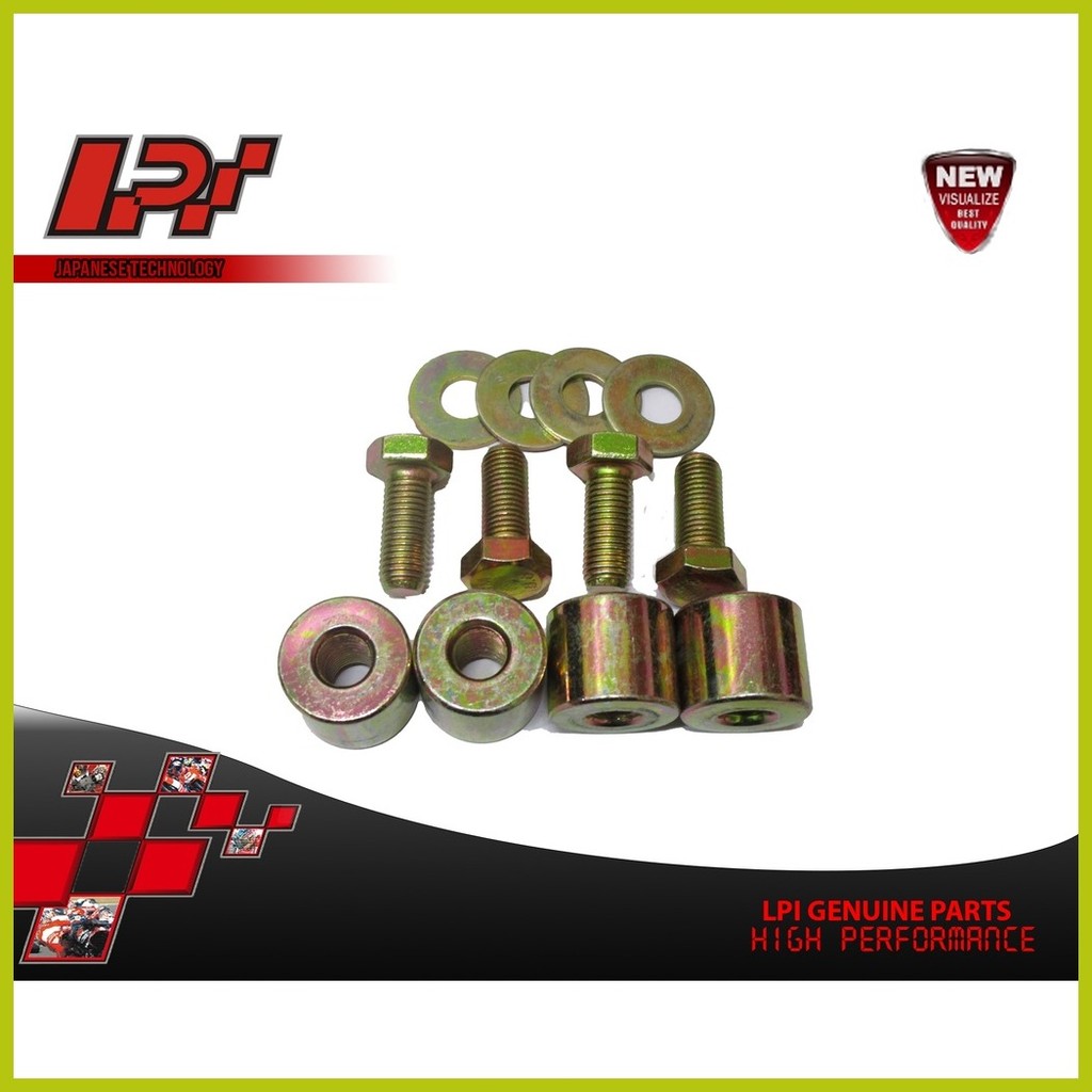 100% ∼ LPI RUBBER DUMPER BAJAJ/BUSHING TMX155(metal/rubber) | Shopee ...
