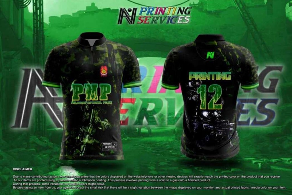 full sublimation creative edition PNP Tactical Forest Crime Operation ...