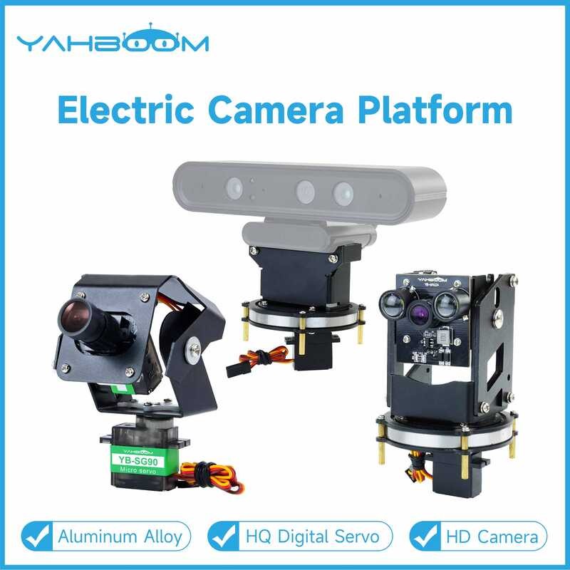 15A Yahboom Platform With HD RGB Light 2Dof PTZ Tilt 9G Sg90 Servo For ...