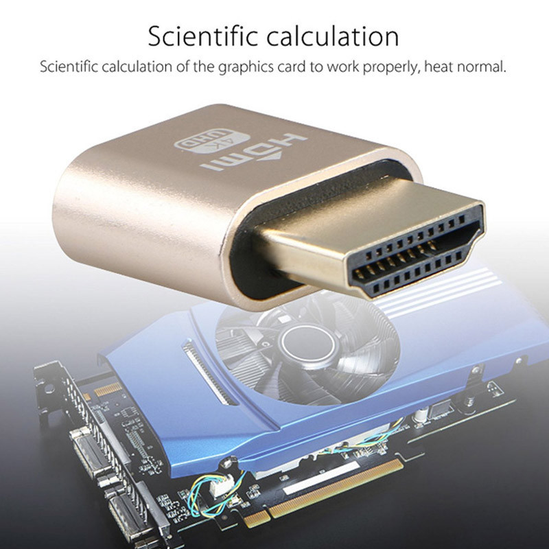 HDMI Virtual Display Plug And Play with High Resolution Powerful ...