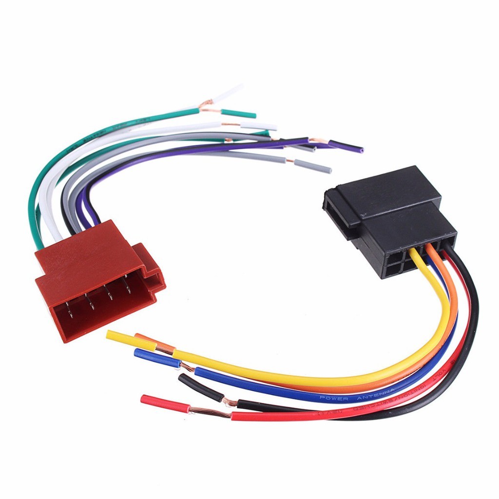 in stock Universal Car Stereo Female Socket Radio ISO Wire Harness ...