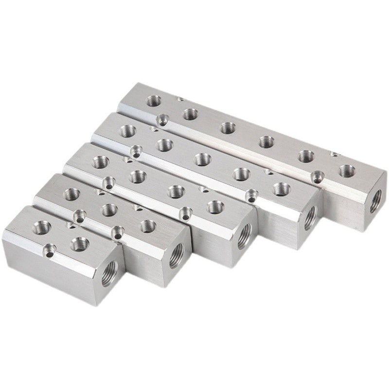Delixi pneumatic circuit block distributor, high flow aluminum alloy ...