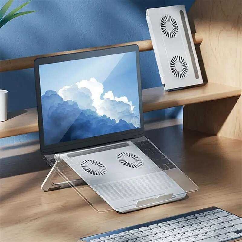 632 Portable Silent Computer Fans Slim Cooler Mute Base Game Stable ...