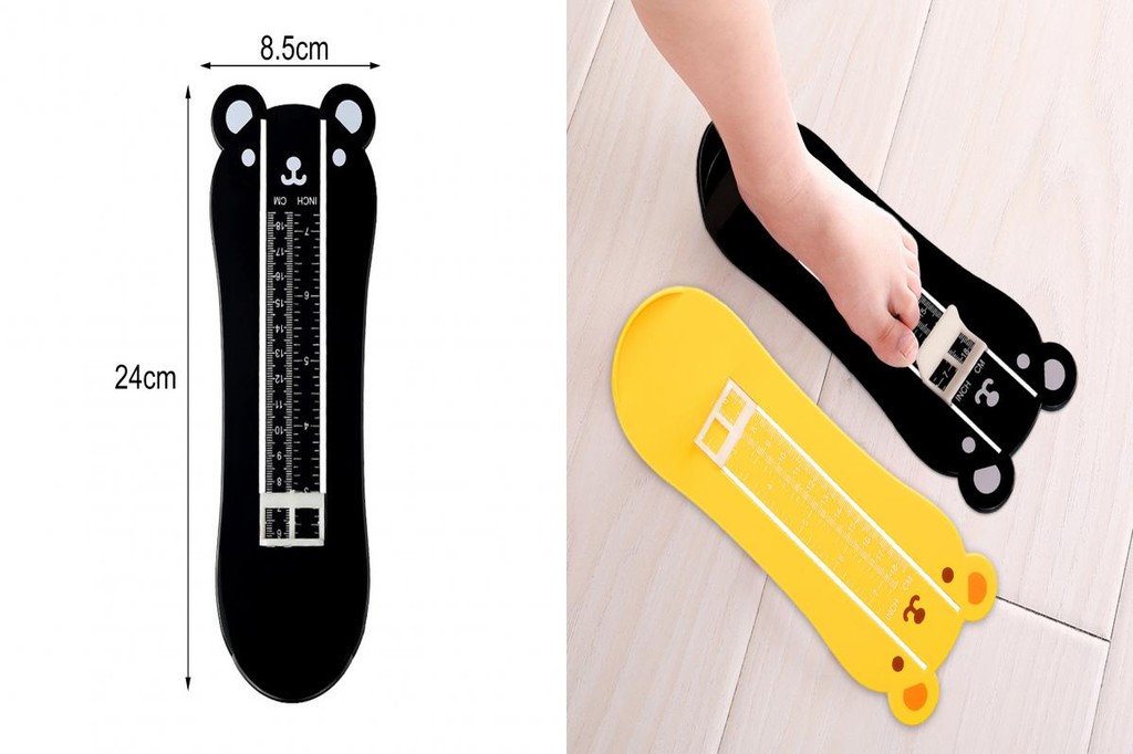 Children Foot Length Gauge Children Foot Measuring Tool Cartoon Bear ...