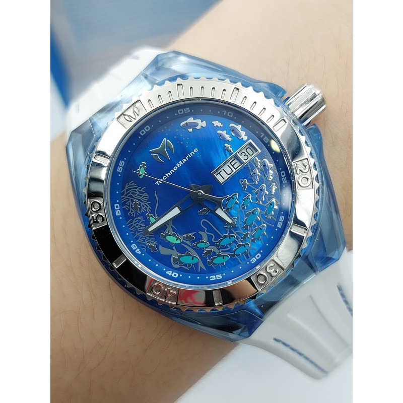 Authentic Technomarine Cruise Dream Blue Ladies Watch | Shopee Philippines