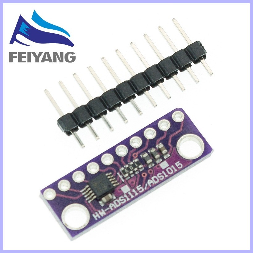 ADS1115 16-Bit ADC - 4 Channel with Programmable Gain Amplifier ...