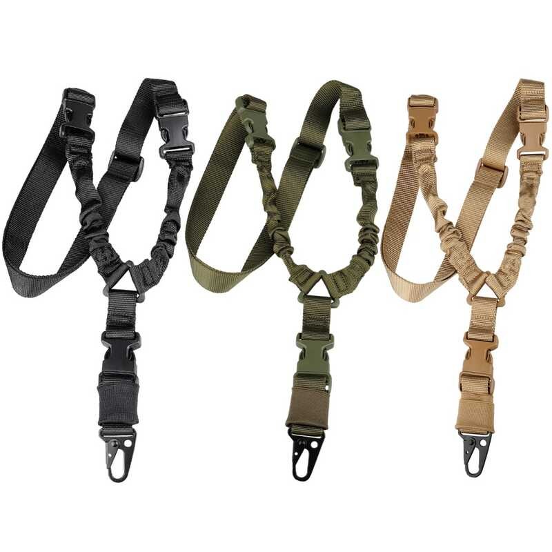 65C Tactical Single Point Sg Adjustable Bungee Rifle Shoulder Strap ...