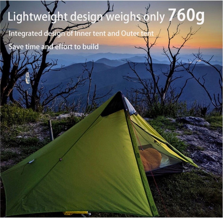 [HODR] 3F UL GEAR LanShan 1 Outdoor Ultralight 760g Camping Tent 1 ...