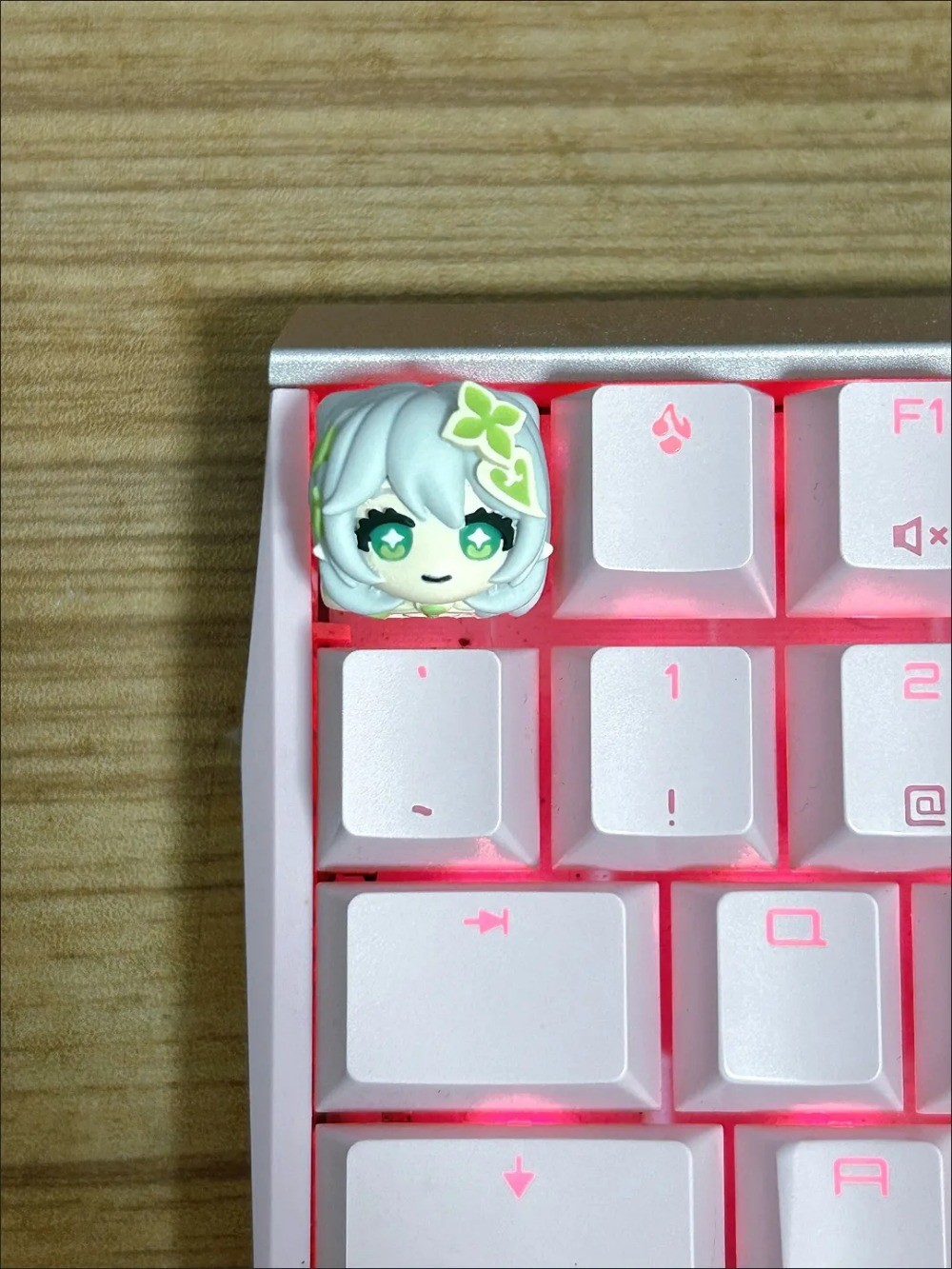 Genshin Furina Keycap Cute Cartoon 3D Creative Cute MX Switch ...