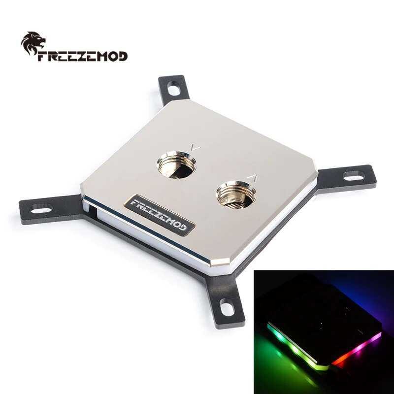 Dsxg Frozen Computer CPU Water Cooler Block Full-Metal 60*60 Upper ...
