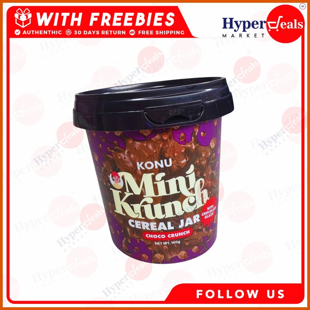 100% — ┴ KONU Choco Crunch | Glazed Cereal, Crunch, Protein, Chocolate ...