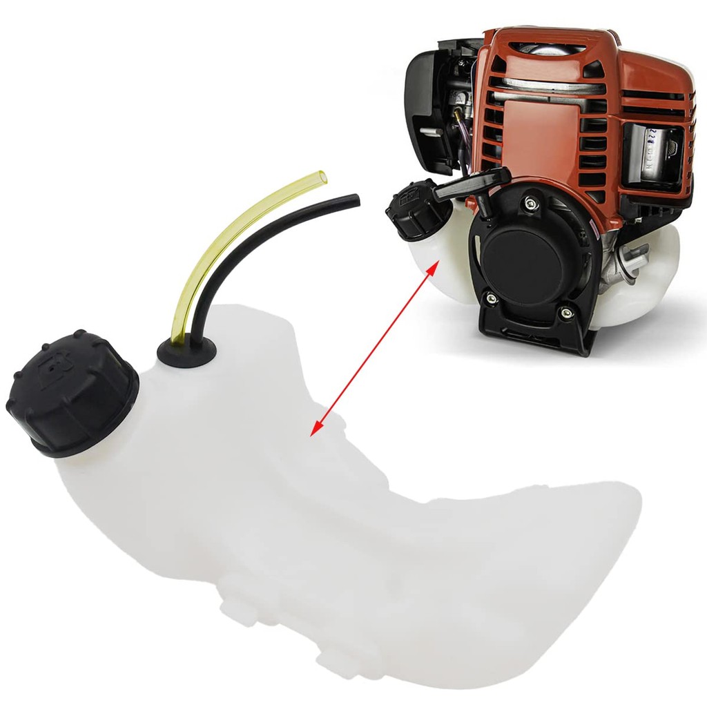 GX35 Fuel Petrol Tank Grass Cutter Fuel Tank with Cap And Fuel Pipes ...