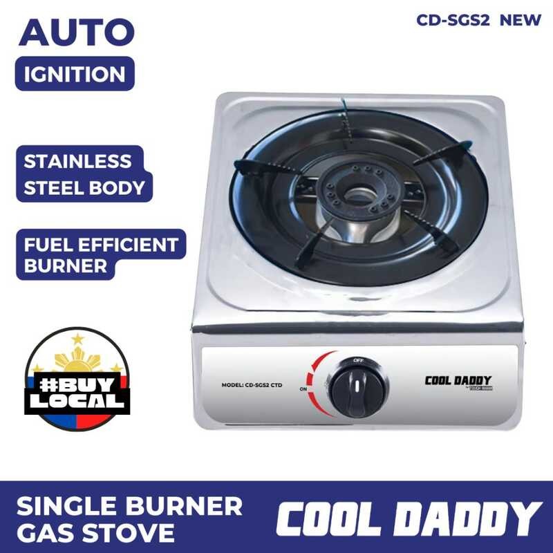 Cool Daddy By Tough Mama Single Burner Gas Stove Stainless Steel Body ...
