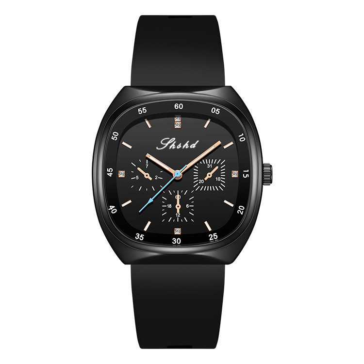 Luxury Silicone Watches Unisex Fashion Ladies Waterproof Watch for Men ...