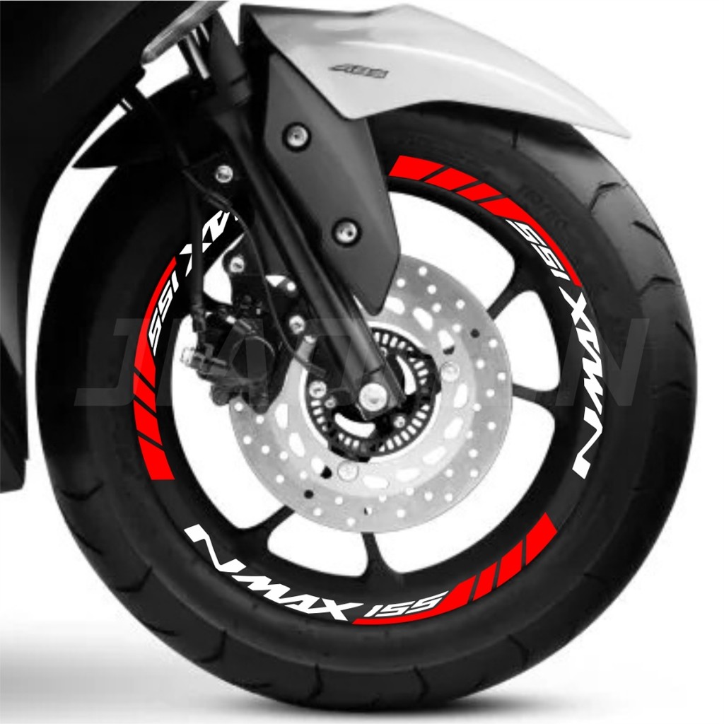 yamaha nmax v1 v2 mags sticker for motorcycle nmax 125 155 160 rim ...